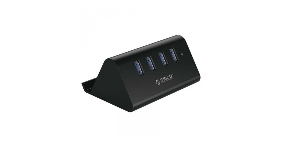HUB USB 4 port-uri USB 3.0 Orico SHC-U3 V2 negru | arhiva Okazii.ro