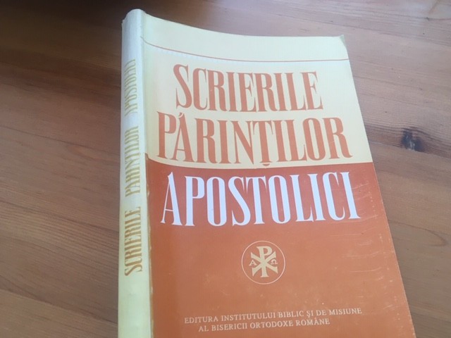 SCRIERILE PARINTILOR APOSTOLICI- SERIA DE REEDITARI DIN COLECTIA PSB ...