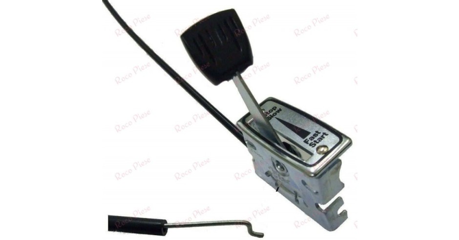 Cablu Acceleratie + Maneta 180cm Motosapa Motocultor Masina Tuns Gazon ...