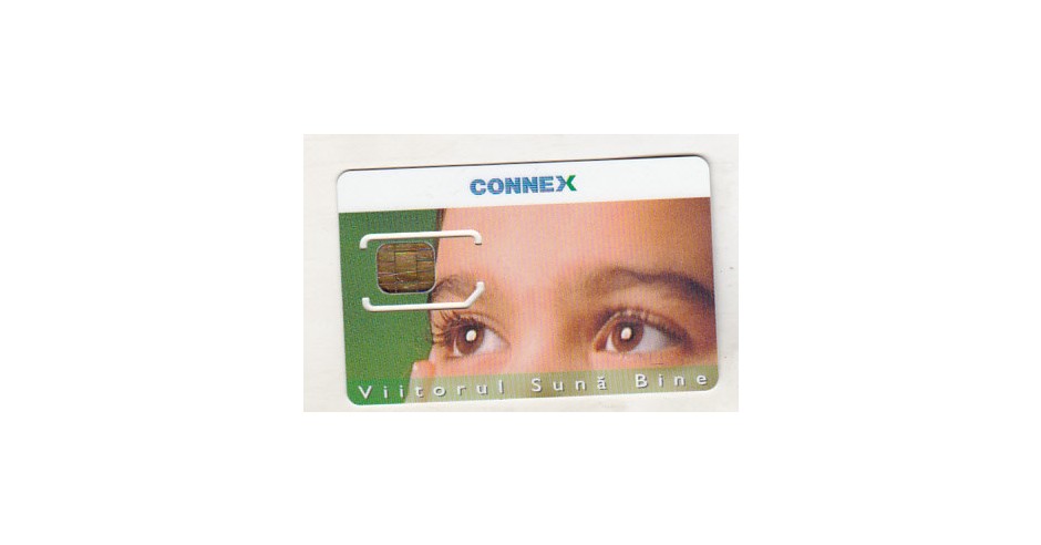 Bnk card Cartela telefonica de colectie - SIM Connex - stare perfecta ...