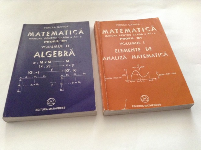 1-1-16 in Carti Matematica Mircea Ganga. Cumpara ieftin