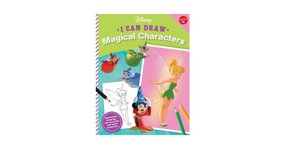 I Can Draw Disney: Magical Characters: Draw Mushu, Tinker Bell, Chip ...