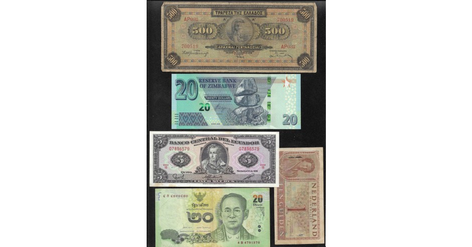 Set #66 15 bancnote de colectie (cele din imagini), Europa | Okazii.ro