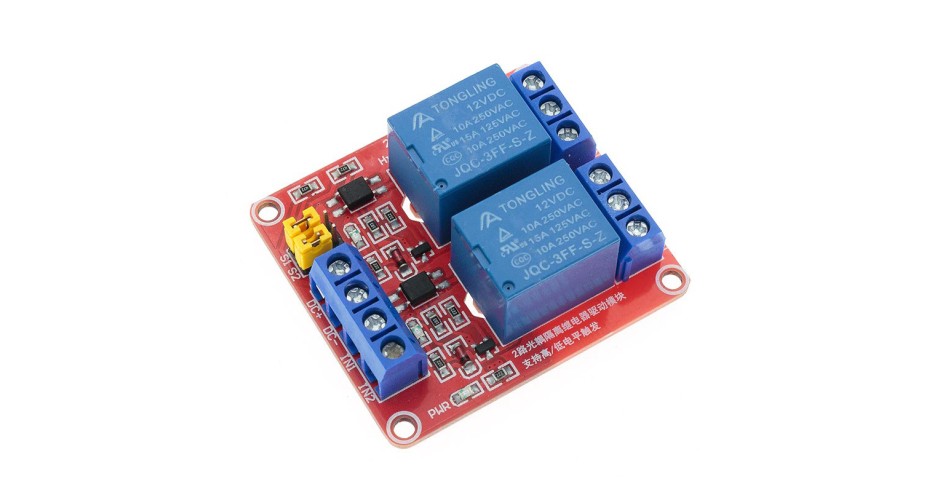 Modul Releu 2 Canale 12v Arduino Optocuplor Ttl Logic Relay Relee