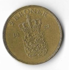 Moneda 2 kroner 1957 - Danemarca | arhiva Okazii.ro