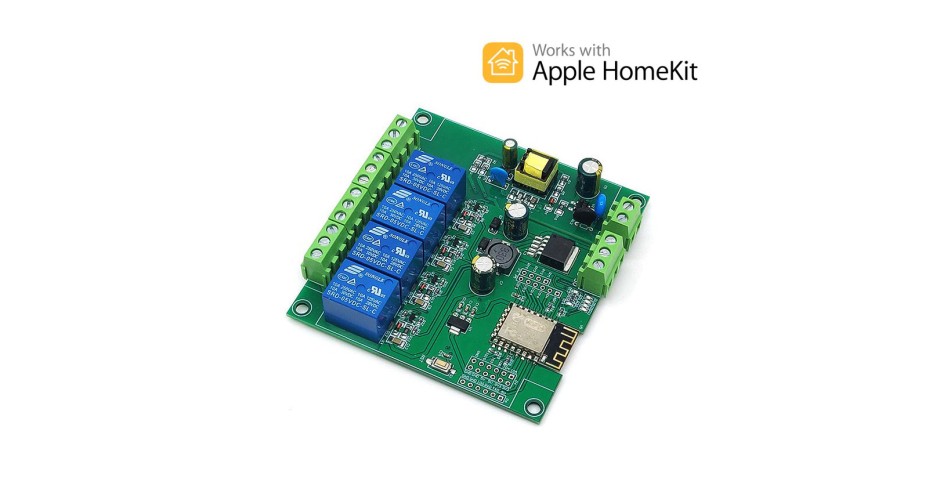 ESP8266 ESP-12F WIFI Relay Module 4 Channel AC90-250V / DC7-30V / 5V (e ...