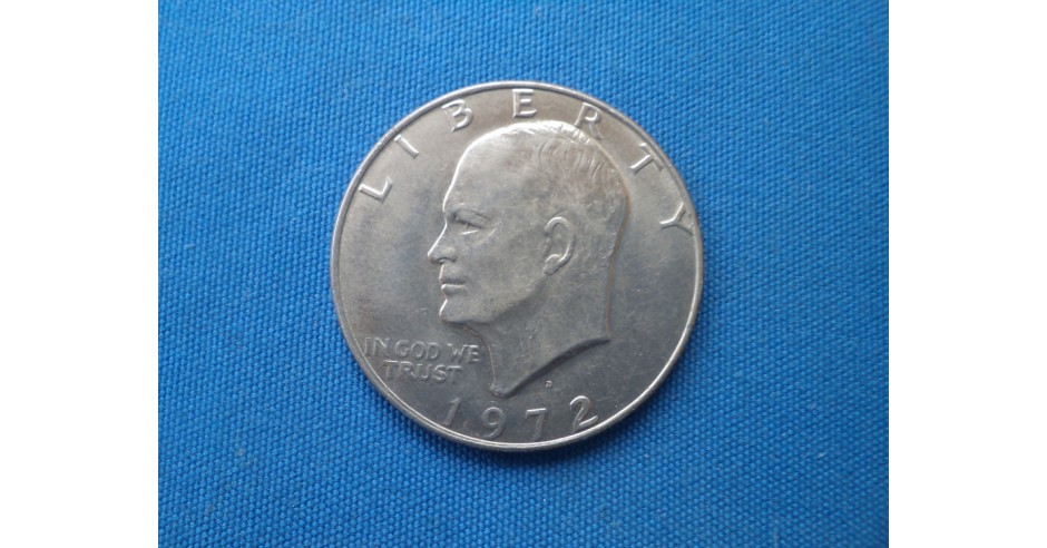 ONE DOLLAR 1972 HIGT RELIEF/SUA, America de Nord | Okazii.ro