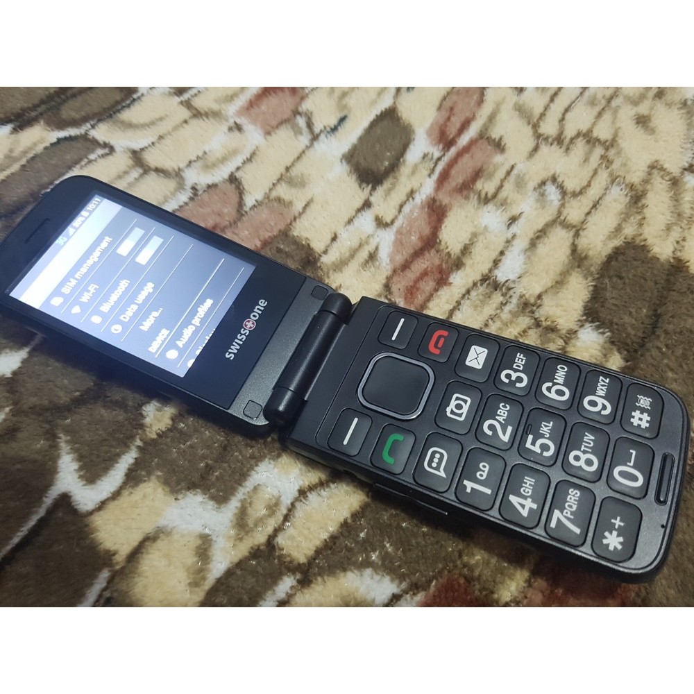 TELEFON SENIORI CU CLAPETA,TOUCH SCREEN SI ANDROID SWISS ONE BBM 680 ...