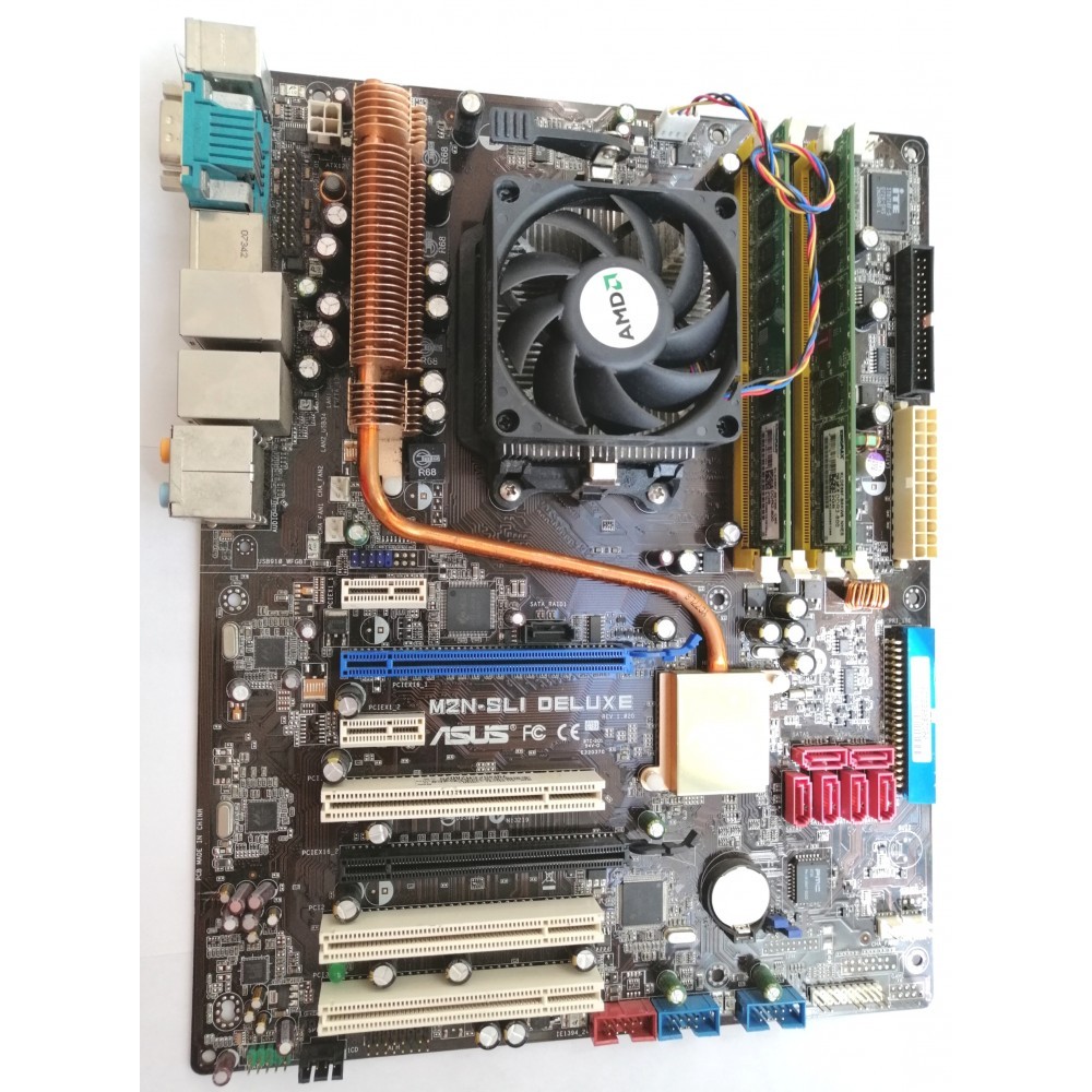 Kit ASUS M2N-SLI DELUXE_AMD Athlon 64 X2 2.31 GHz_2 Kingmax 2 GB DDR 2 ...