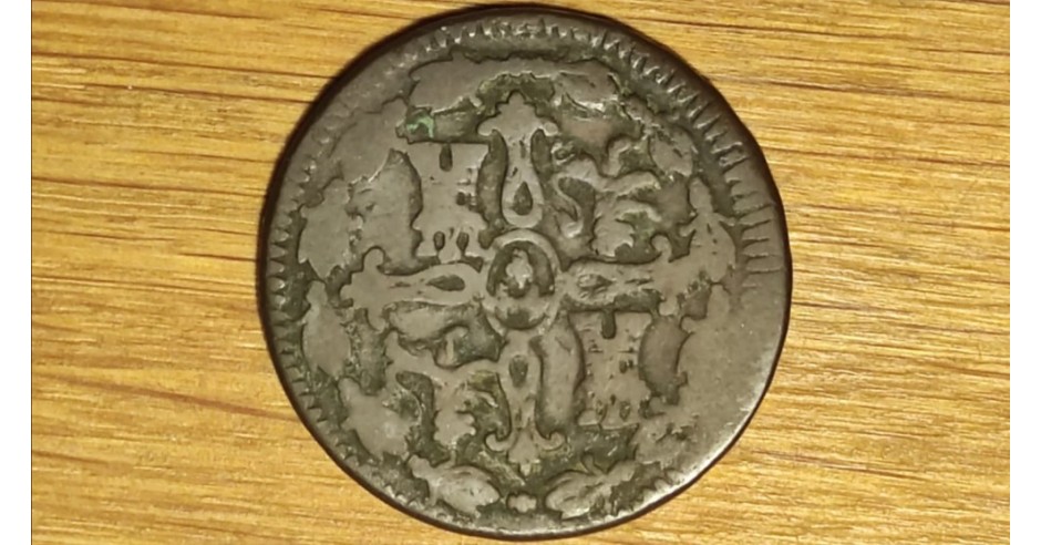 Spania - moneda de colectie rara - 8 maravedis 1815 ? J - Ferdinand VII ...