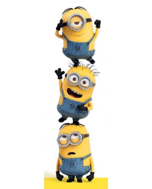 Poster pentru usa Pyramid - Despicable Me (3 Minions) | arhiva Okazii.ro