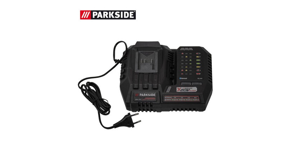 Incarcator acumulatori 2AH 4AH 8AH 20V Parkside Performance Smart PLGS ...