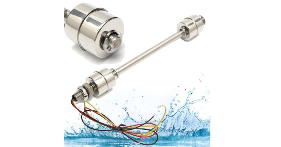 Senzor Nivel Plutitor 200mm INOX Vertical, Apa, Acvariu, Piscina, Bazin ...