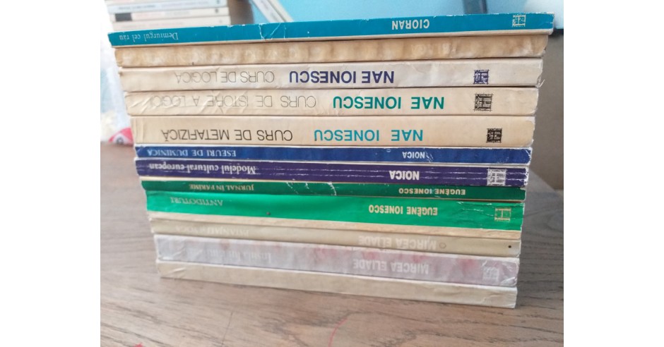 Editura Humanitas, lot 12 carti filosofie- Nae Ionescu, Cioran, Eliade ...