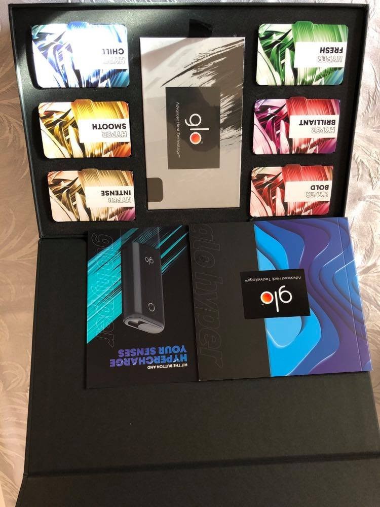 Pachet Glo Hyper, Aparat Glo Hyper + 6 Pachete de tigari NOU - SIGILAT ...