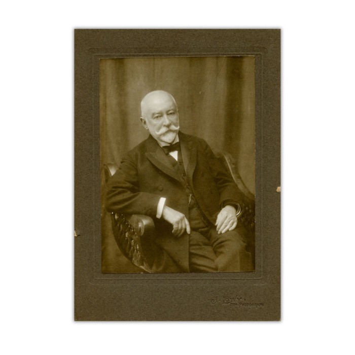 Dimitrie Alexandru Sturdza, fotografie de cabinet, atelier J. Lowy ...