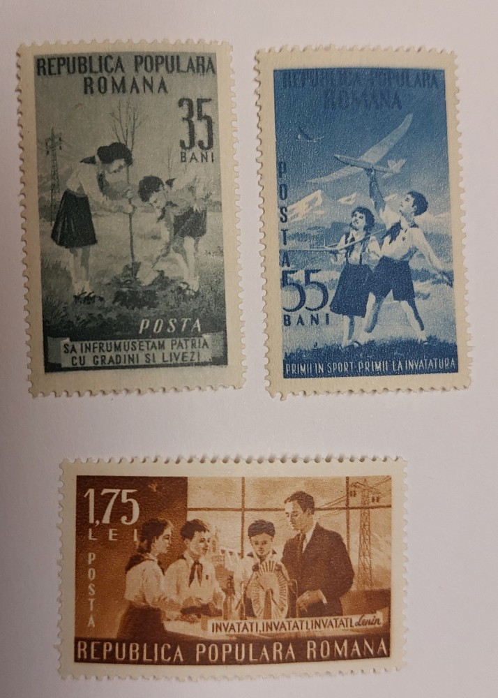 Romania 1953 - Pionieri MNH | arhiva Okazii.ro