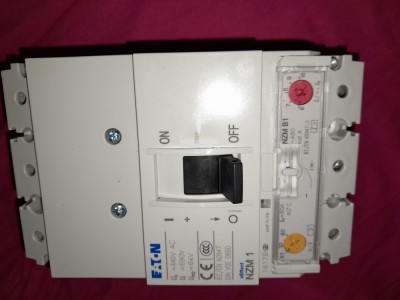 INTRERUPATOR AUTOMAT TRIFAZAT 3P DE 80A NZMB1-A80 ,SWITCH ,HEBLU,USOL ...