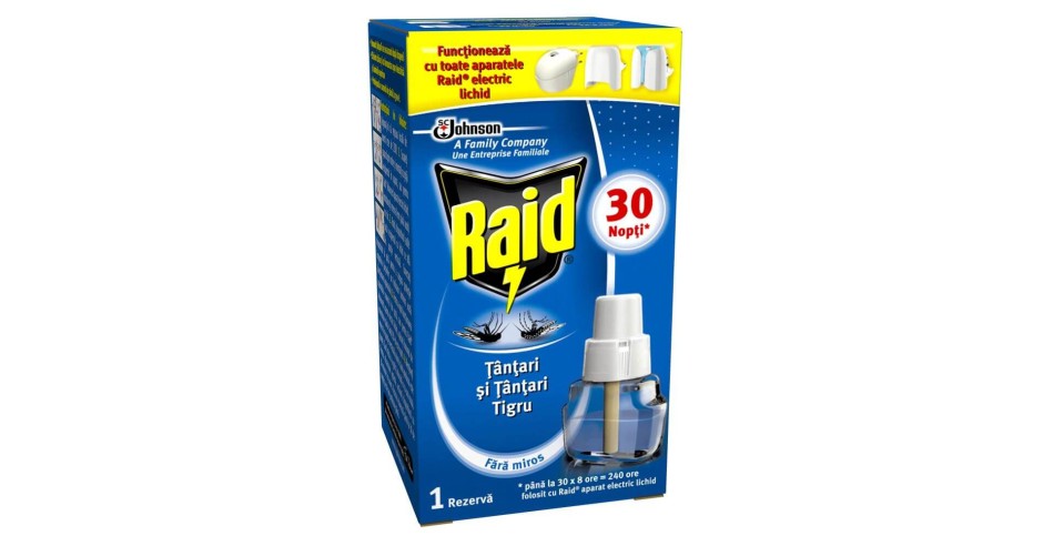 Rezerva Lichid Anti-Tantari pentru Aparat Electric Raid, 21 ml ...