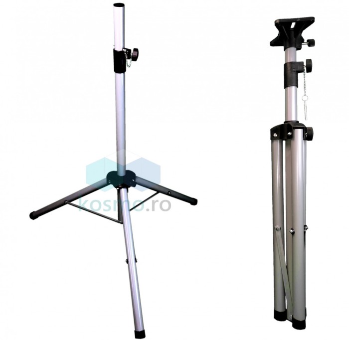 Suport Boxa Gri, max 15KG, Stativ trepied cu teava Ø35mm, Stand boxe ...