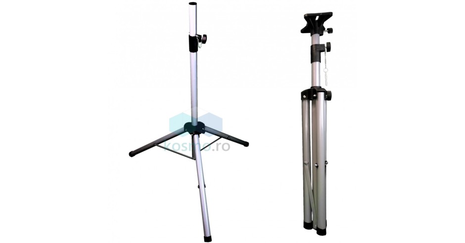 Suport Boxa Gri, max 15KG, Stativ trepied cu teava Ø35mm, Stand boxe ...