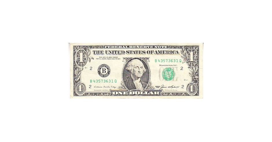 M1 - Bancnota foarte veche - America USA - 1 dolar - 1985 | Okazii.ro