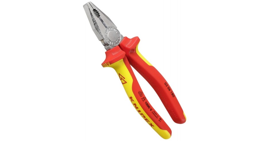 Cleste profesional combinat izolat Knipex 0306180, 180 mm | Okazii.ro