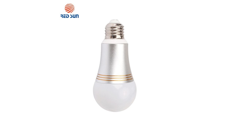 Bec inteligent LED RGB wifi rotund Red Sun – control aplicatie mobila ...