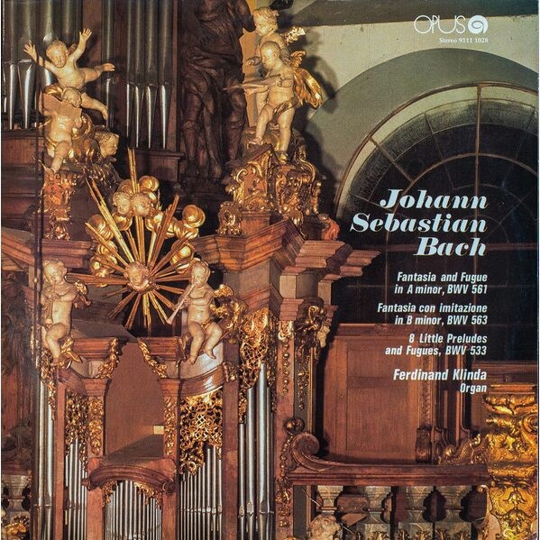 Vinil Ferdinand Klinda / Johann Sebastian Bach – Czechoslovak Historic ...