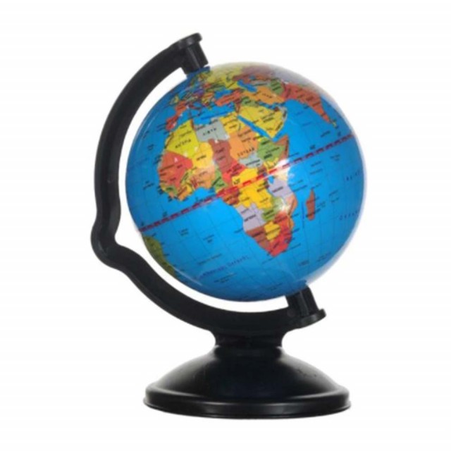 Glob geografic pamantesc scolar cu harta politica, 10 cm, Pufo | arhiva ...