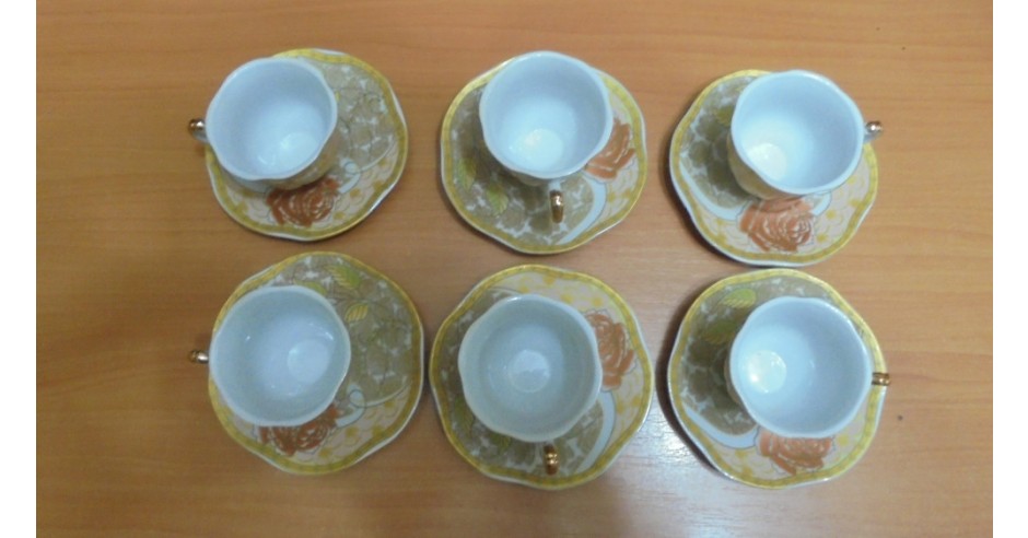 SERVICIU CHINEZESC DE PORTELAN PT. 6 PERSOANE RAWI - CUTIE ORIGINALA ...