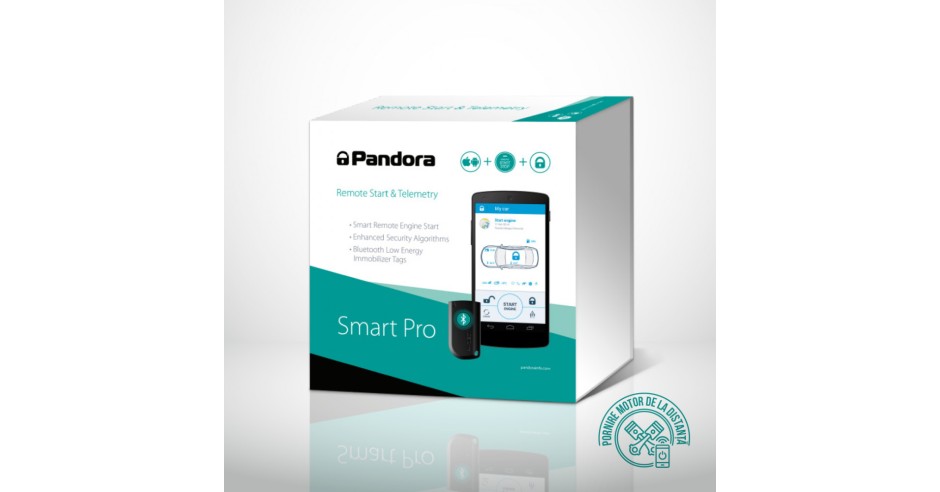 Pandora Smart PRO Sistem de alarma auto prin GSM 3G Bluetooth GPS si ...