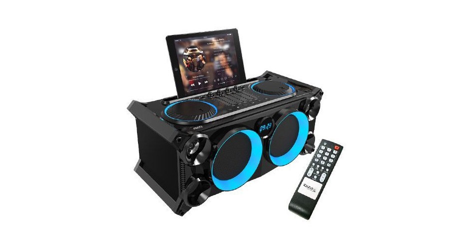 Boxa portabila 120w cu suport tableta bt/fm/usb/sd | arhiva Okazii.ro