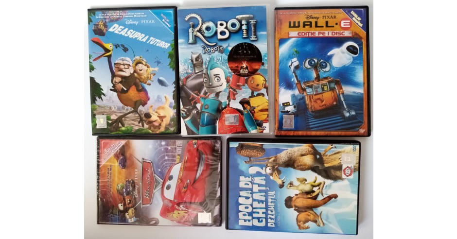 DVD Desene animate 5+1 gratis toate subtitrare RO, patru din pachet ...