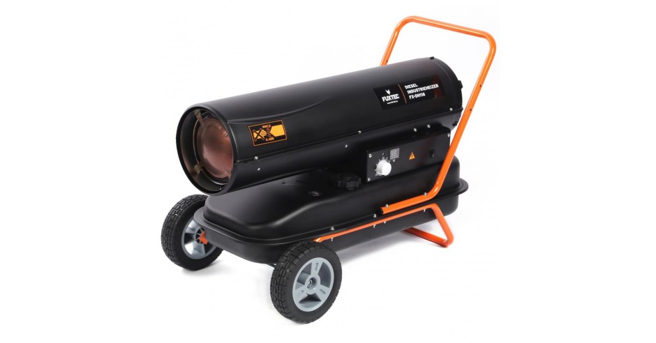 Incalzitor (Aeroterma) Diesel Fuxtec DH116, Tun caldura motorina 30KW ...