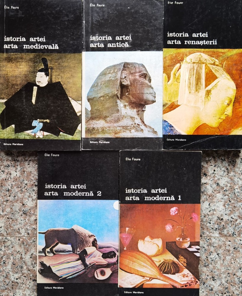 Istoria artei Vol. 1-5 (Arta antica, medievala, renasterii, moderna) | Okazii.ro