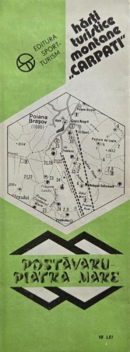 Harta Turistica Postavaru-Piatra Mare - Ghid Detaliat Munti Romania ...