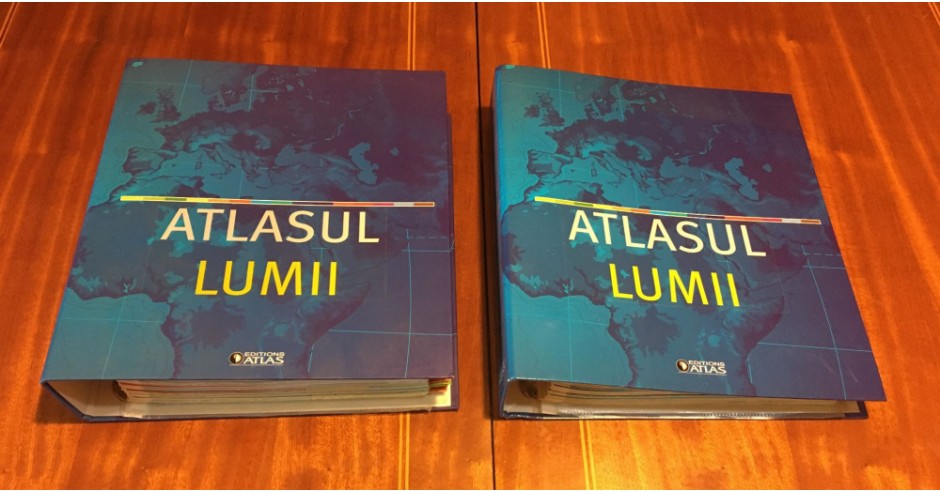 ATLASUL LUMII (2 bibliorafturi, edi?ie completa, EDITIONS ATLAS ...