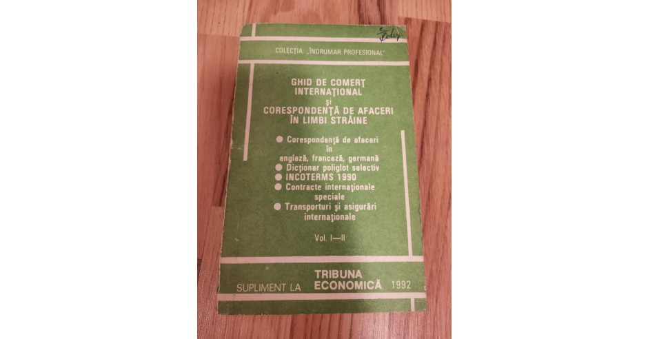 Ghid de comert international si corespondenta de afaceri in limbi ...