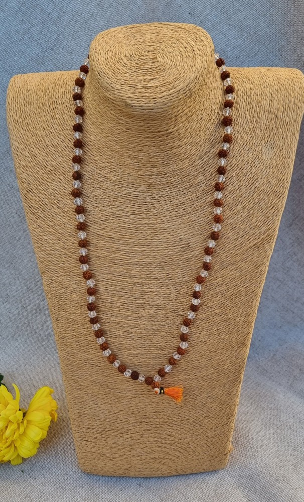 MATANII MALA DIN SEMIN?E DE RUDRAKSHA ?I CRISTALE | arhiva Okazii.ro