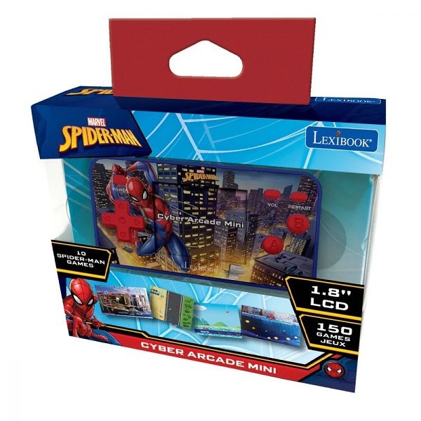 Consola portabila Cyber Arcade, Lexibook, 150 Jocuri Spiderman | Okazii.ro