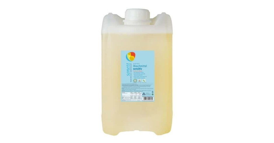 Sonett Detergent ecologic pt. rufe albe si colorate, SENSITIVE 20L ...