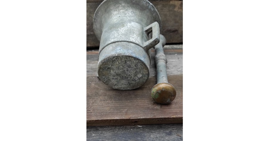 Mojar vechi aluminiu și bronz | arhiva Okazii.ro