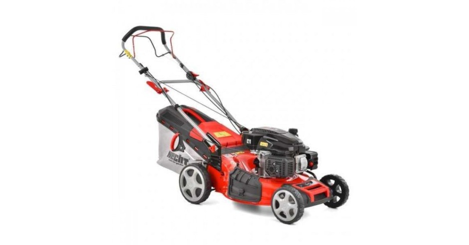 Masina de tuns iarba cu motor pe benzina, autopropulsata, HECHT 554 SX, 4.4 kW, 224 CC, latime ...