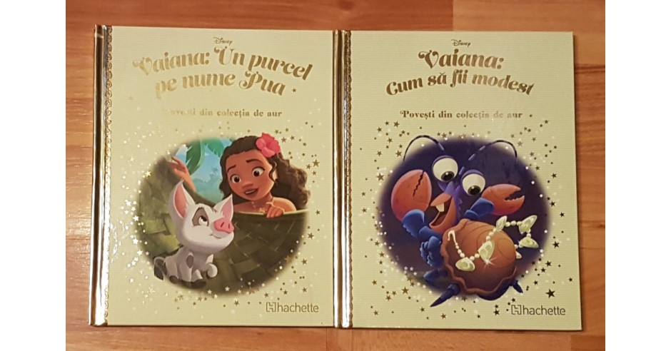Set 2 carti seria Vaiana. Disney. Povesti din colectia de aur | arhiva ...