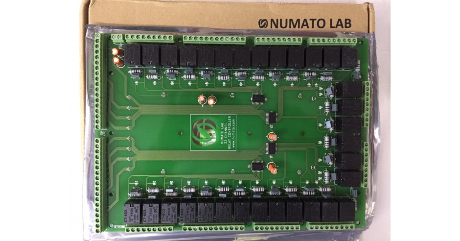 Placa cu 32 relee | arhiva Okazii.ro