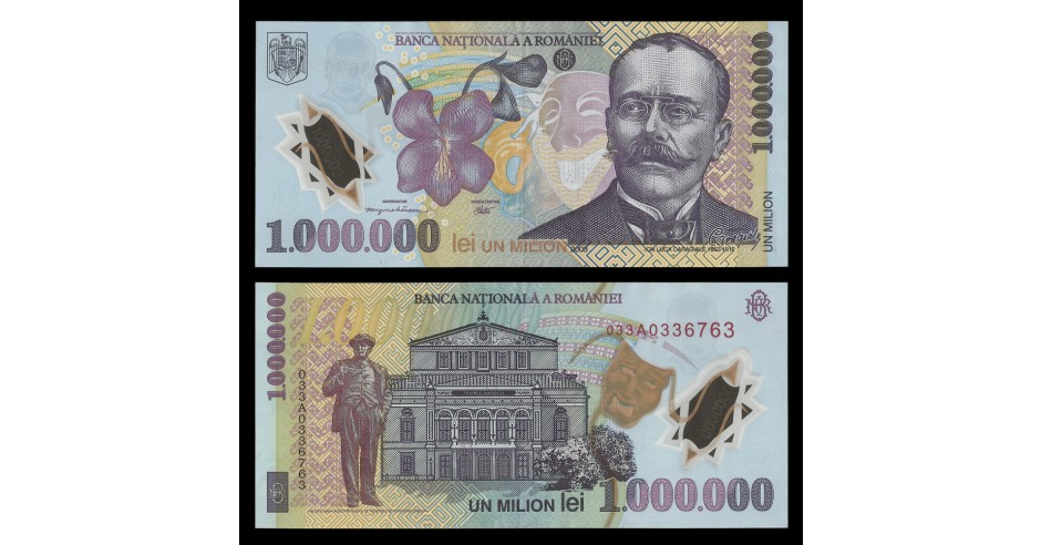 Bancnote Romania, bani vechi -1000000 lei 2003 | arhiva Okazii.ro