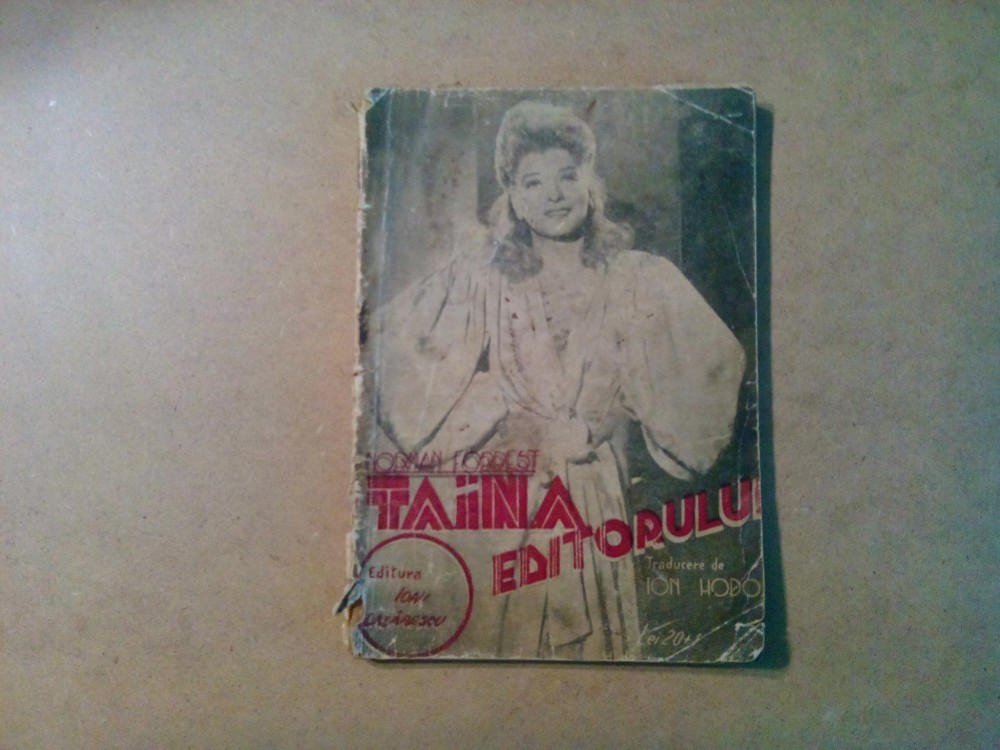 TAINA EDITORULUI - Norman Forrest - Ion Hodos (traducere) - 128 p ...