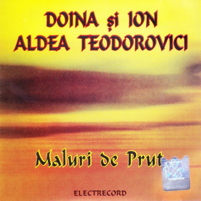 CD Pop: Doina si Ion Aldea Teodorovici ‎– Maluri de Prut (original ...