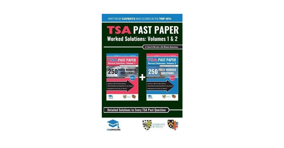 Tsa Past Paper Worked Solutions: 2008 - 2013, Fully Worked Answers to ...